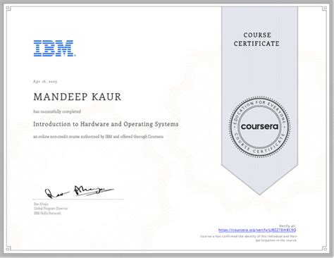 Ibm Course Certification Pdf