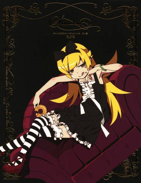 Oshino Shinobu Bakemonogatari Image Zerochan Anime Image Board