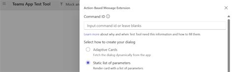debug message extension app in test tool teams microsoft learn