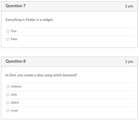 Solved Transcribed Image Text Question 5 2 Pts Dart Is An 1