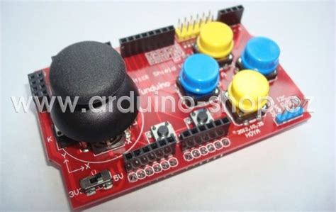 Arduino Gamepad Shield Návody Drátek