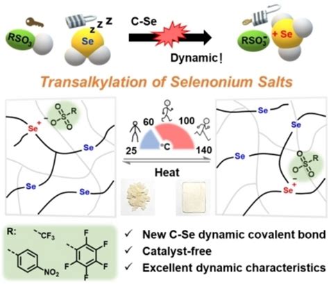 Thermally Responsive Selenide‐containing Materials Based On Transalkylation Of Selenonium Salts