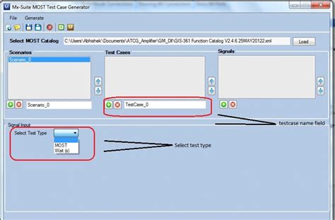 MOST Test Case Generator