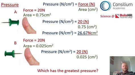 KS3 Lesson 2 Calculating Pressure YouTube