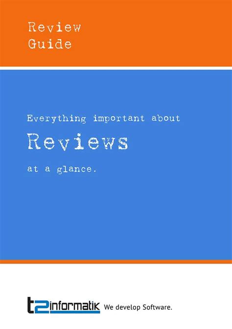 What Is A Review Smartpedia T Informatik