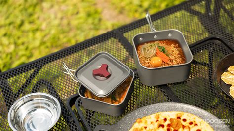 Genesis Boutique 큐브박스 캠핑 코펠 냄비 세트