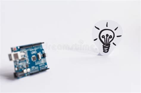 ternopil ukraine april 19 2019 arduino uno micro controller