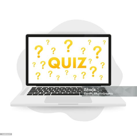랜턴 개념 퀴즈 랩톱의 프로젝트에 대한 요소 템플릿입니다 퀴즈 발표 물음표 빈티지 스타일의 편지 벡터 그림 경기 스포츠에 대한 스톡 벡터 아트 및 기타 이미지 Istock