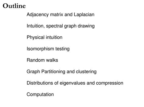 Ppt Spectral Graph Theory And Its Applications Daniel A Spielman Dept Of Computer Science