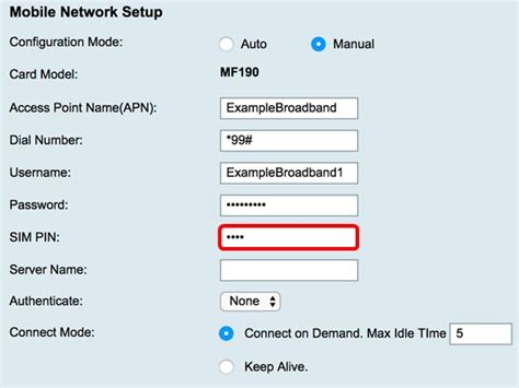 Configure A Mobile Network Using A Dongle And An RV34x Series Router Cisco