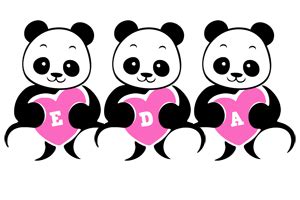 Eda Logo Name Logo Generator Popstar Love Panda Cartoon Soccer