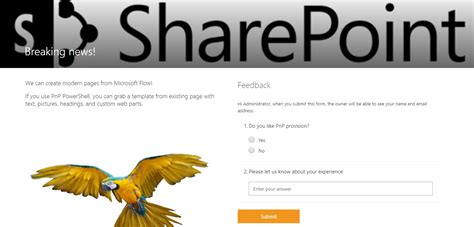 How To Create Sharepoint Modern Page Using Pnp Provision Template In