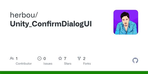 Github Herbouunityconfirmdialogui