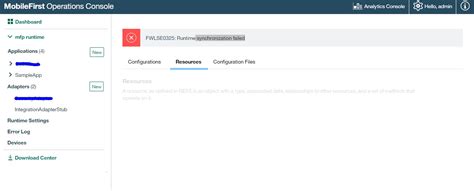Ibm Mobilefirst Mobilefirst80 Unable To Delete Adapters And