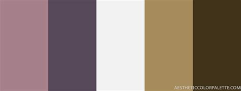 Mauve Color Palette Aesthetic Color Palette