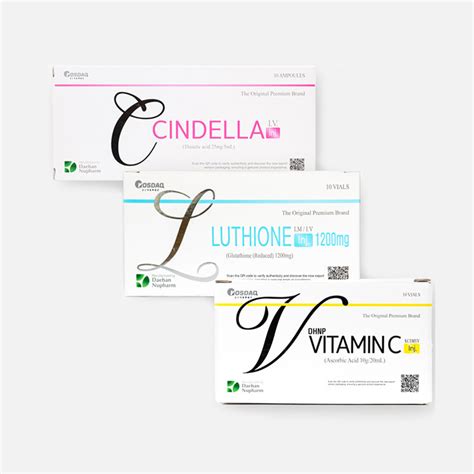 Cinderella Set 2 Vitamin C And Glutathione Injection Set Jdbio Co