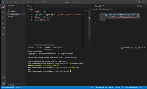 Python Adding A Directory To PATH In Visual Studio Stack Overflow