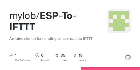 GitHub Mylob ESP To IFTTT Arduino Sketch For Sending Sensor Data To IFTTT