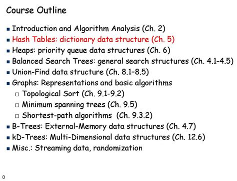 course outline introduction and algorithm analysis ch 2 ppt download