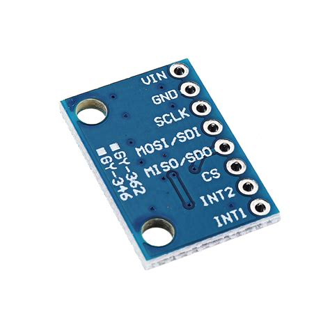 Gy Adxl Triaxial Acceleration Sensor Module Accelerometer I C Spi Iic Interface Replace