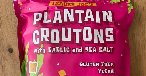 Trader Joes Plantain Croutons With Garlic And Sea Salt