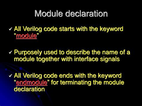 TODAY’S OUTLINE Introduction to Verilog Verilog coding format - ppt download