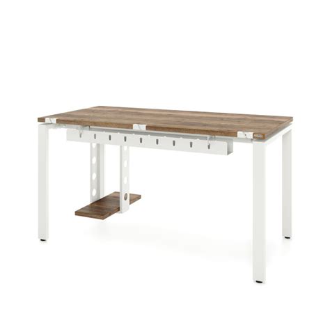 Письменный стол Zamm Формат Тип 4 с пропусками для проводов кабель каналом и подвесом