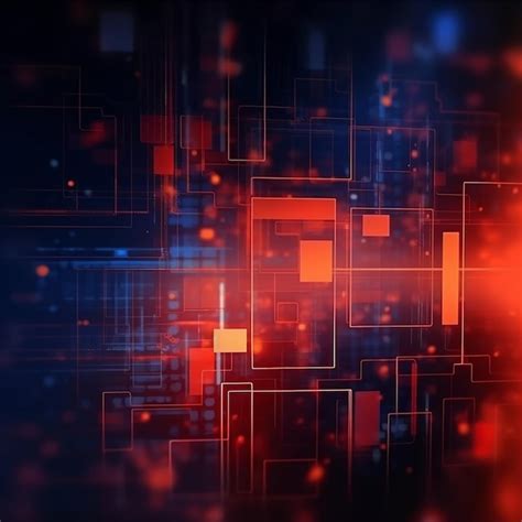 premium ai image futuristic digital circuit network