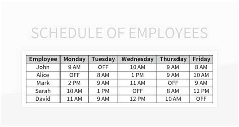 optimizing employee scheduling for maximum efficiency excel