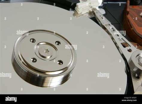 Hard Disk Detail Stock Photo Alamy