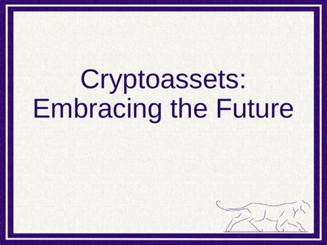 School Assembly Crypto And The Future Teaching Resources