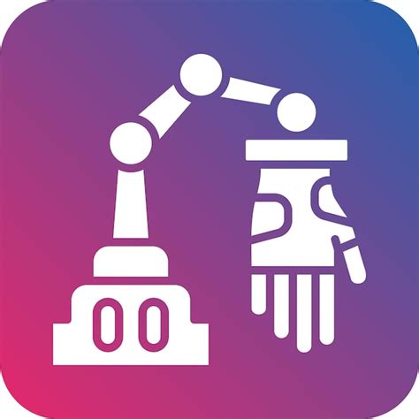 Premium Vector Vector Design Robot Hand Icon Style