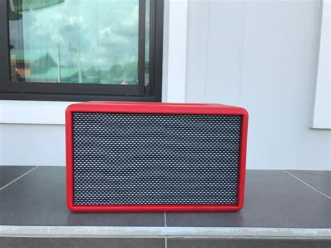 ตู้ลำโพงบลูทูธdiyหุ้มหนังแดงพร้อมตะแกรงหน้าทรงแอดตั้น รุ่น พิเศษถอดเปิด ปิดได้เหมือนของแท้