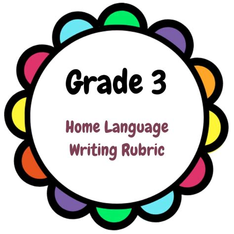 Writing Rubric Grade 3 • Teacha