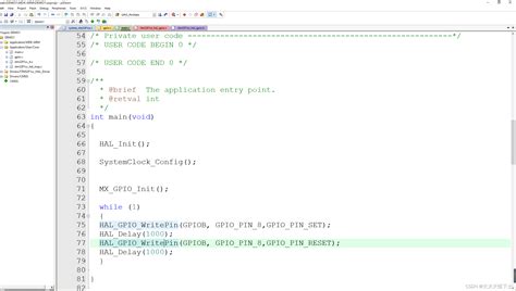 gpio配置及解读（stm32cubemx） cubemx gpio口怎么选择 csdn博客