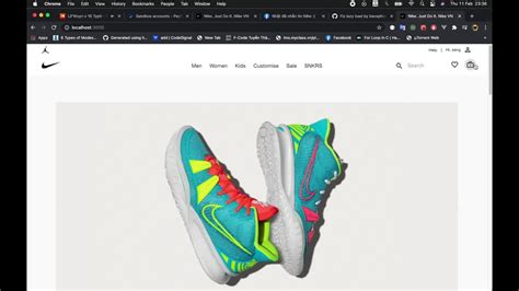Clone Nike Reactjs Expressjs Mongodb 12 2 2021 Youtube