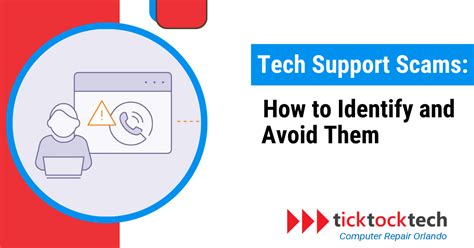 How To Identify Tech Support Scams And Avoid Them TickTockTech Computer Repair Orlando