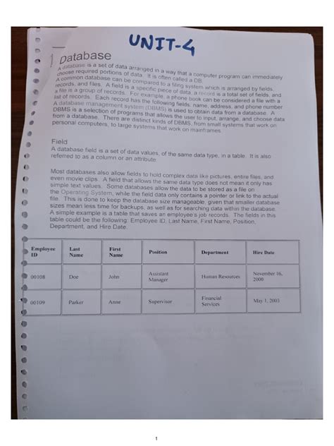 Dbms Unit 4 Pdf