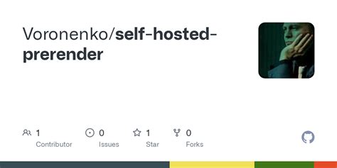 Github Voronenkoself Hosted Prerender