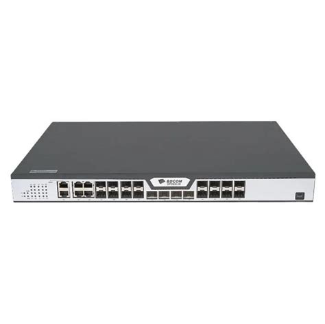bdcom p3616 2te 16 port epon olt 2 port 10g uplin layer3 gepon optical