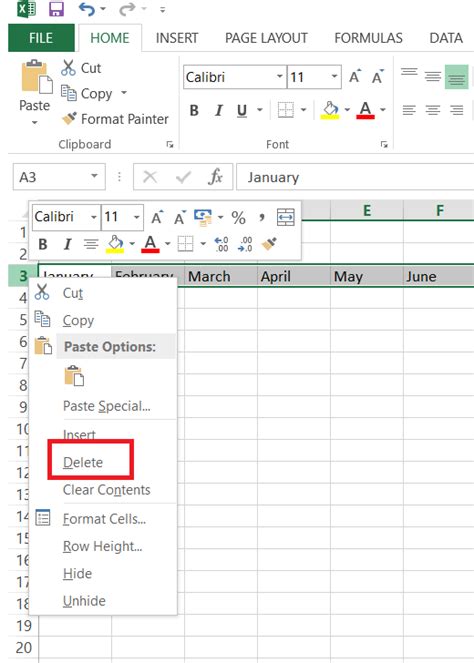 Why Can T I Delete A Row In Excel Earn And Excel