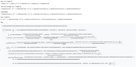 Simplifying Expressions Simplify Seems To Give Wrong Result
