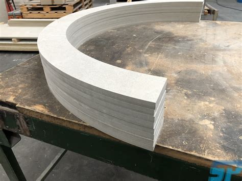 Curved Window Frame Cfc Scandinavian Profiles Machining