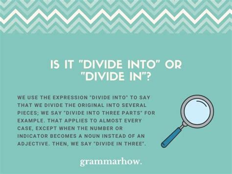 Divide Into Or Divide In Correct Preposition Examples Trendradars