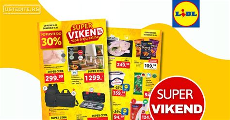 Lidl Vikend Akcija 14 16 3 2025 Ustedite Rs