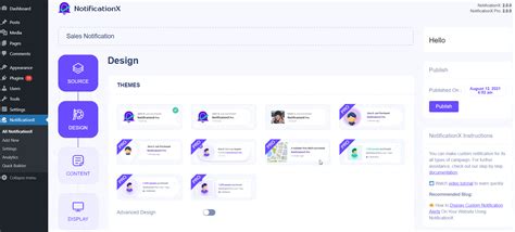 How To Use Sales Notification In Notificationx Notificationx