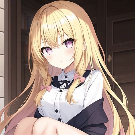 Girl With Blonde Hair By Krzychumen On Deviantart