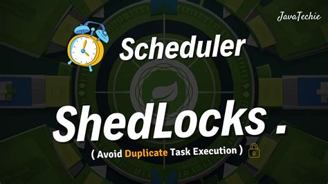 Shedlock In Spring Scheduler Prevent Duplicate Execution In
