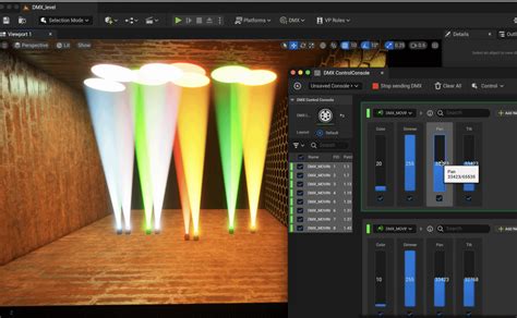 Unreal Engine 5 Dmx Plugin Of Real Life Event Or Music Show R