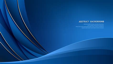 Abstract Template Dark Blue Luxury Premium Background With Luxury Triangles Pattern And Gold